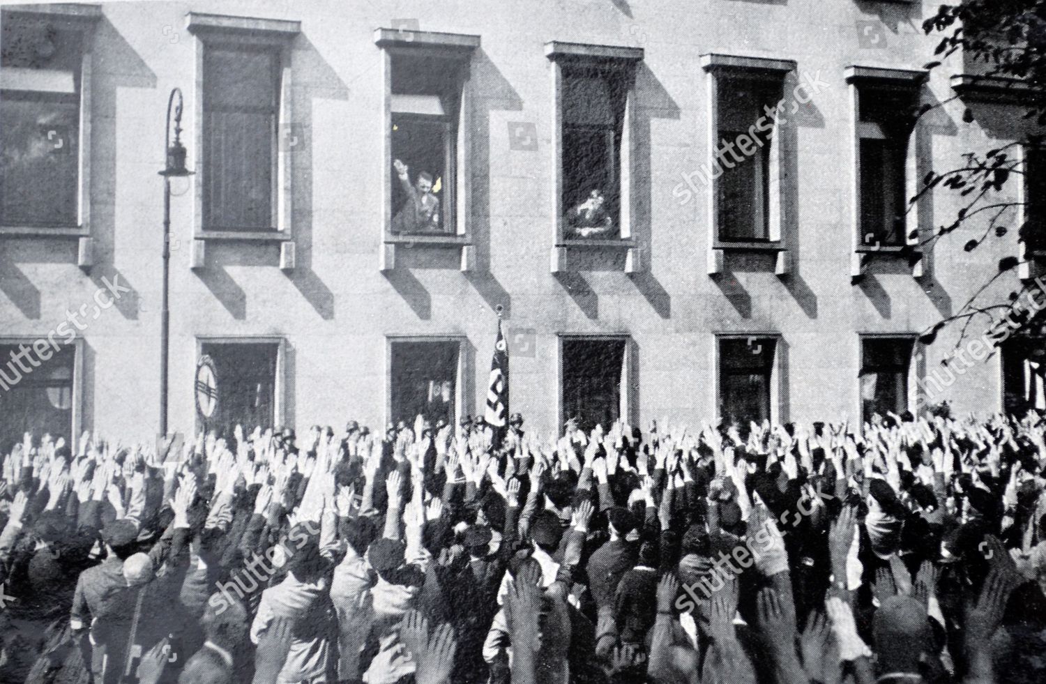 Nazi Supporters Gather Wave Hitler He Editorial Stock Photo - Stock ...