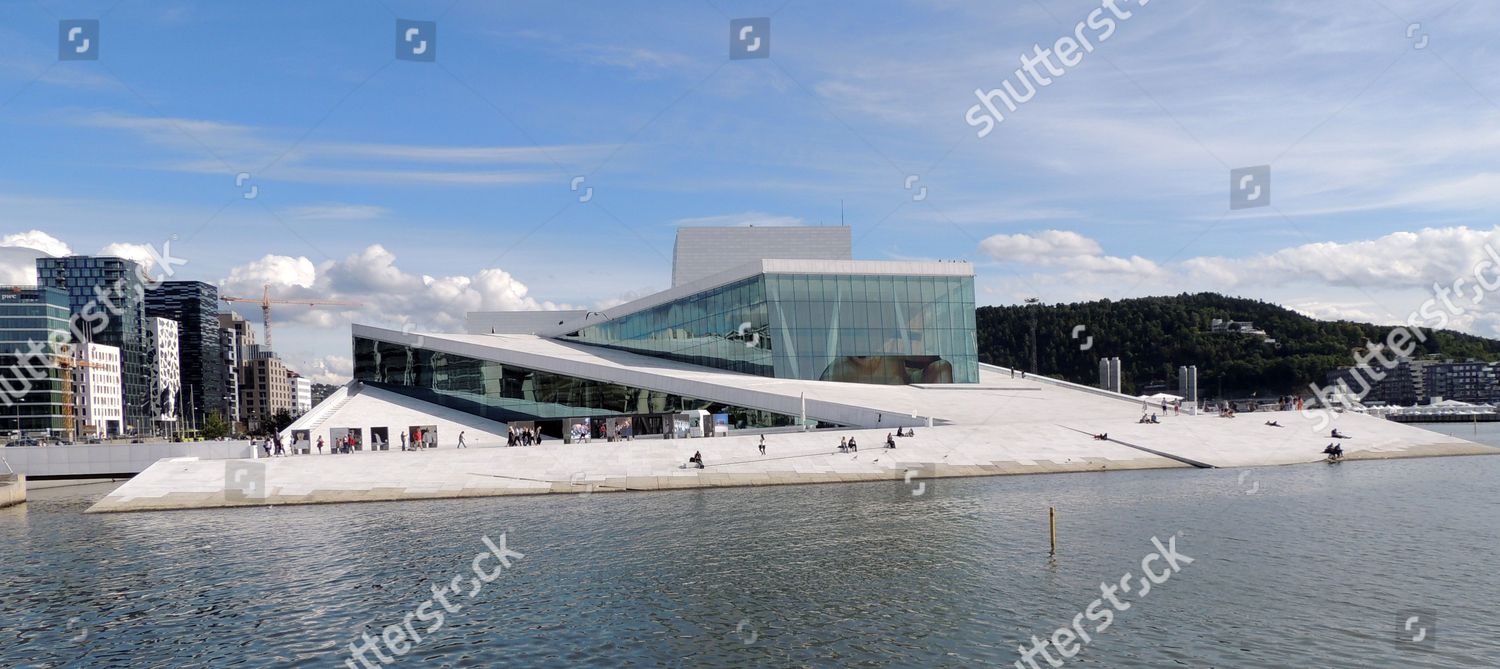 Oslo Opera House Operahuset Home Norwegian Editorial Stock Photo ...
