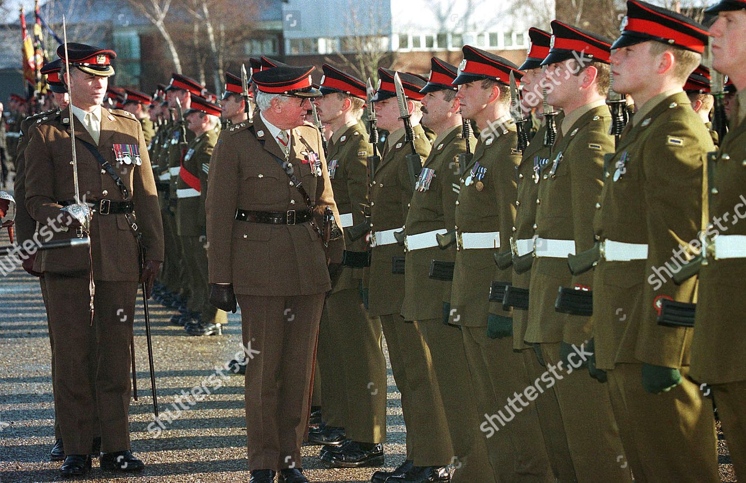 General Robin Grist Awards Medals Troops Editorial Stock Photo - Stock ...