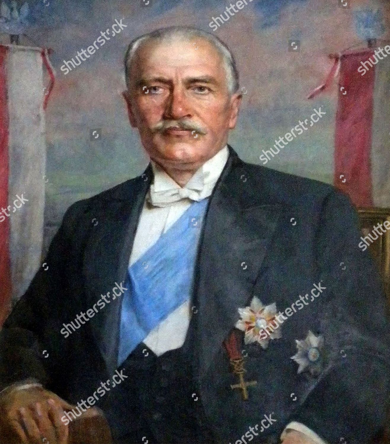 Portrait Ignacy Moscicki 18671946 Polish Chemist Editorial Stock Photo ...
