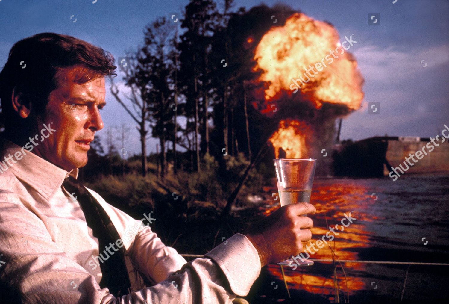 Roger Moore 1973 Editorial Stock Photo - Stock Image | Shutterstock