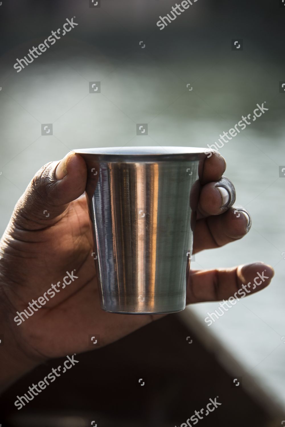 Traditional Indian Metal Tea Cup Editorial Stock Photo - Stock Image ...