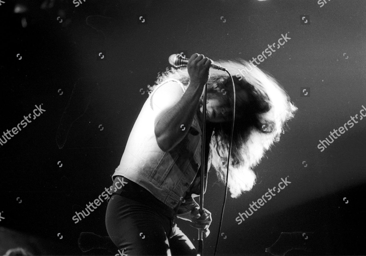 Black Sabbath Ian Gillan Aug 1983 Editorial Stock Photo - Stock Image ...