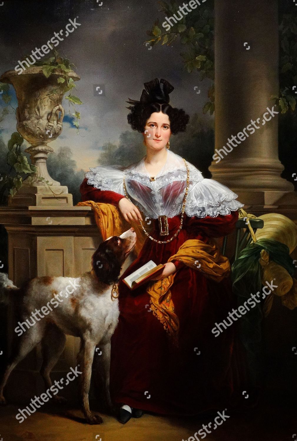 Portrait Alida Christina Assink Painted By Editorial Stock Photo ...