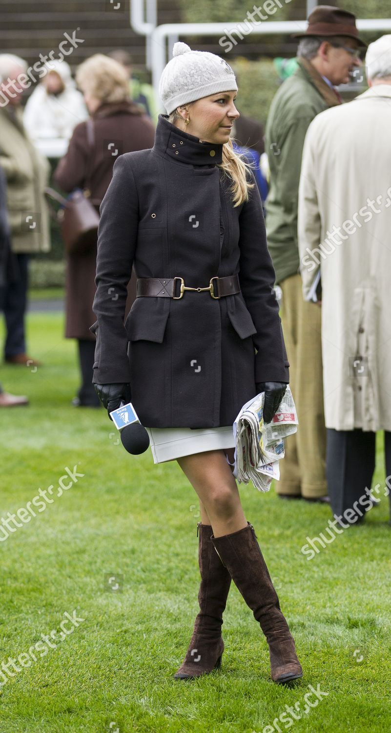 Channel 4 Racing Presenter Emma Spencer Editorial Stock Photo - Stock ...