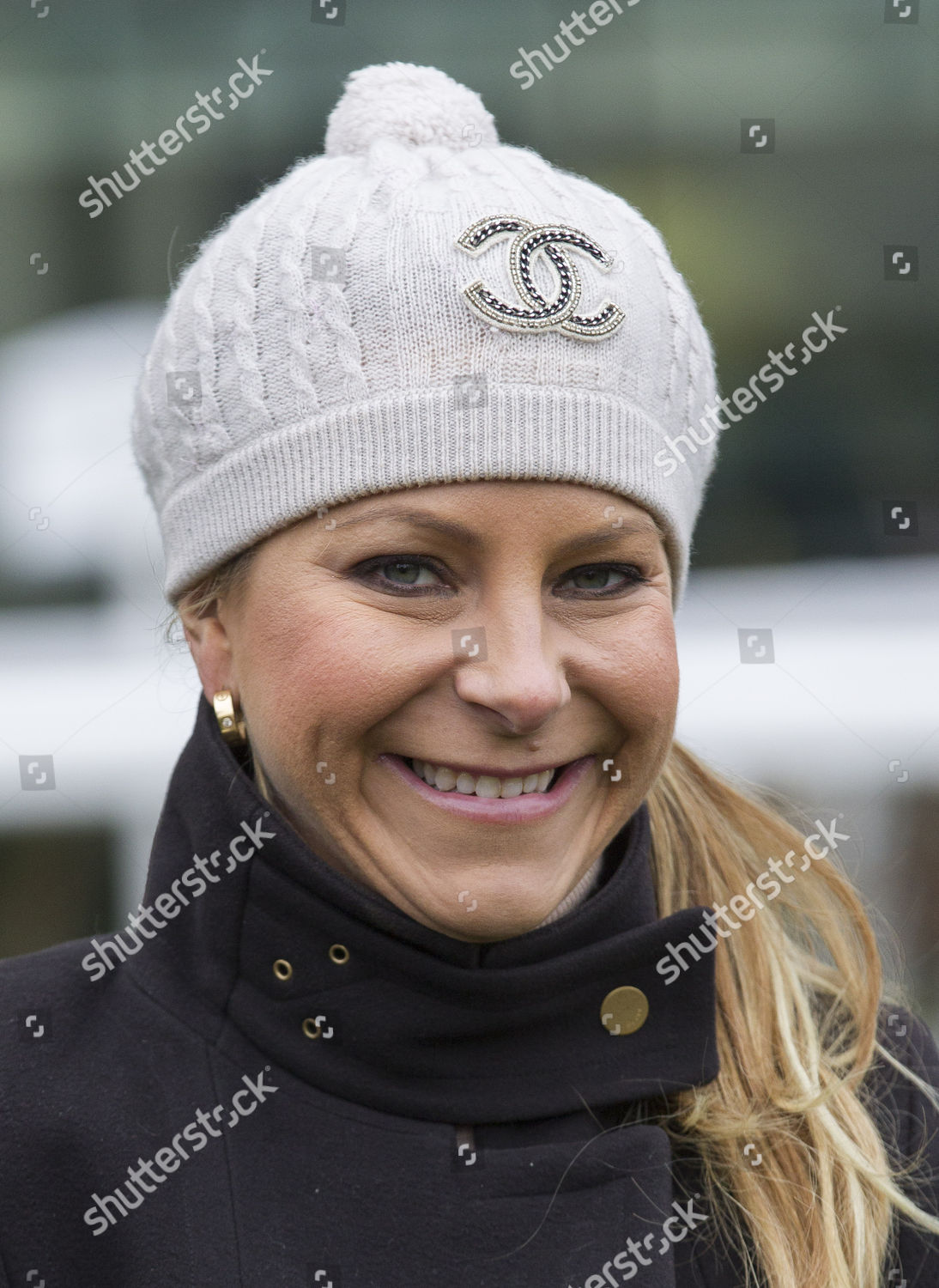 Channel 4 Racing Presenter Emma Spencer Editorial Stock Photo - Stock ...