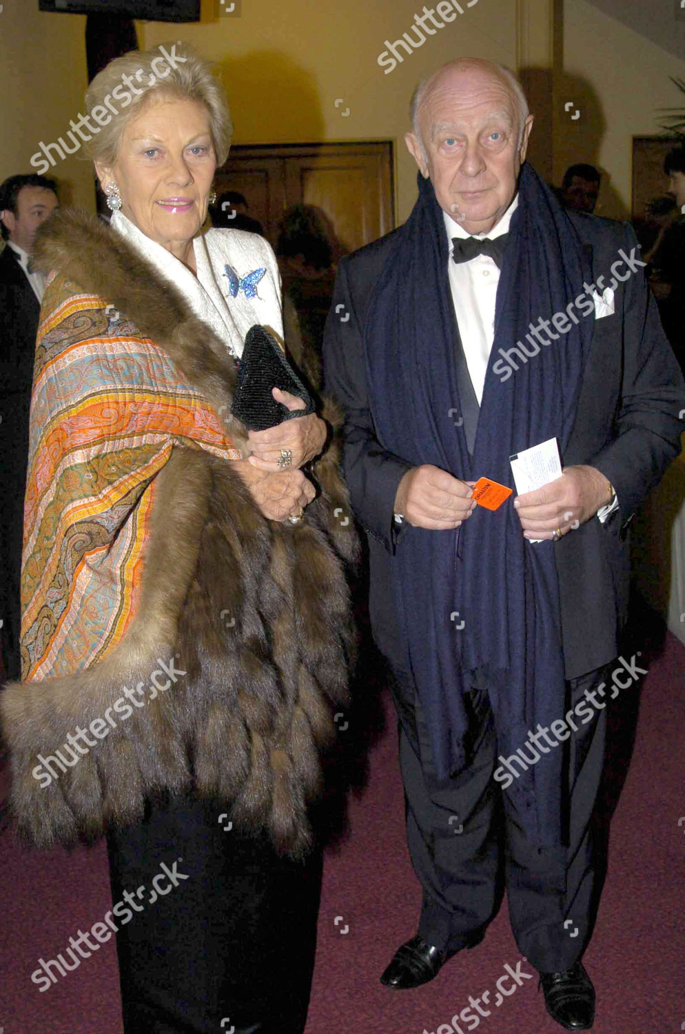 Prince Rupert Lowenstein Wife Editorial Stock Photo - Stock Image ...