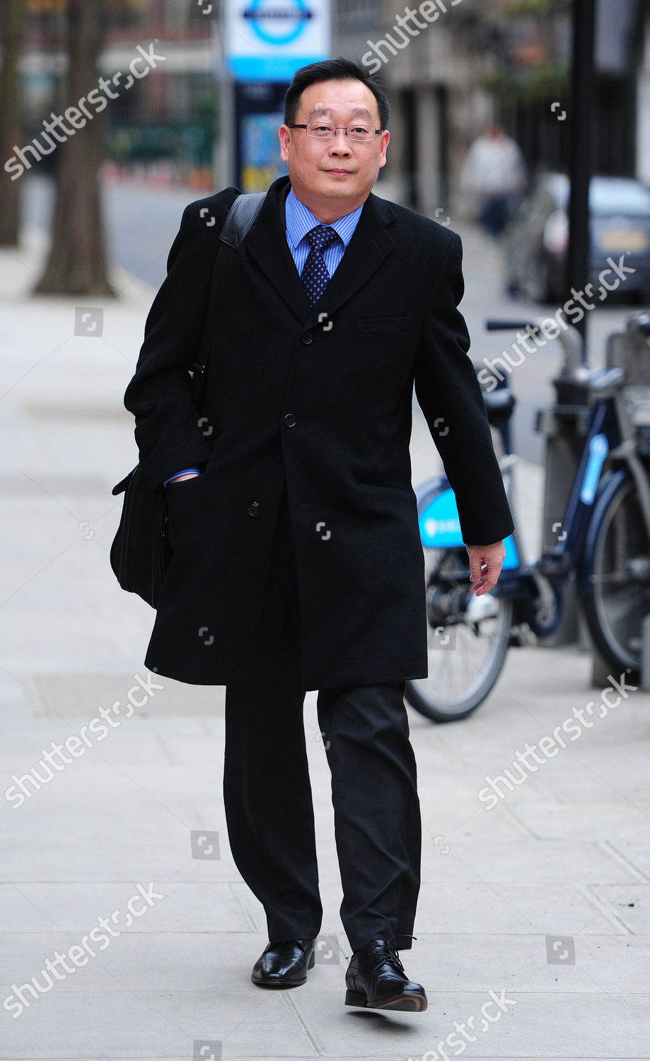 Pictured John Chen Lui Lu Leaves Editorial Stock Photo - Stock Image ...