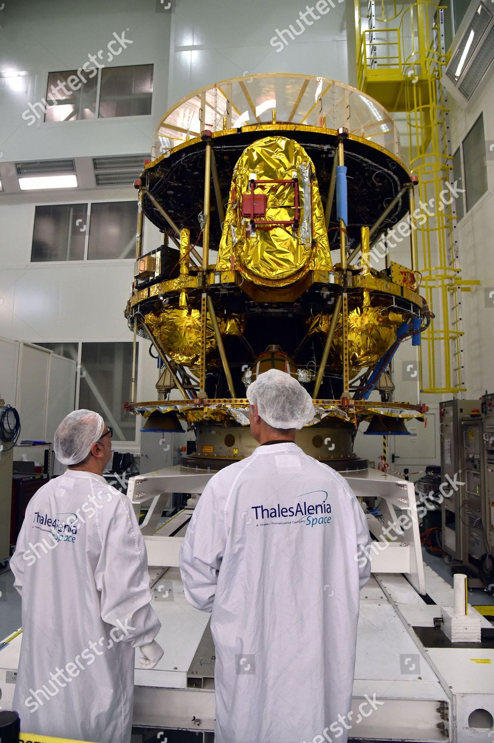 Meteosat Satellite Thales Alenia Space Center Editorial Stock Photo ...