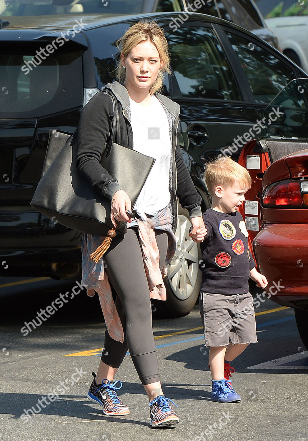 Hilary Duff Luca Cruz Comrie Editorial Stock Photo - Stock Image ...