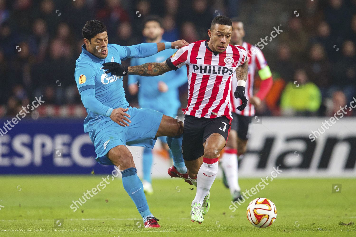Lr Hulk Fc Zenit Memphis Depay Editorial Stock Photo - Stock Image ...