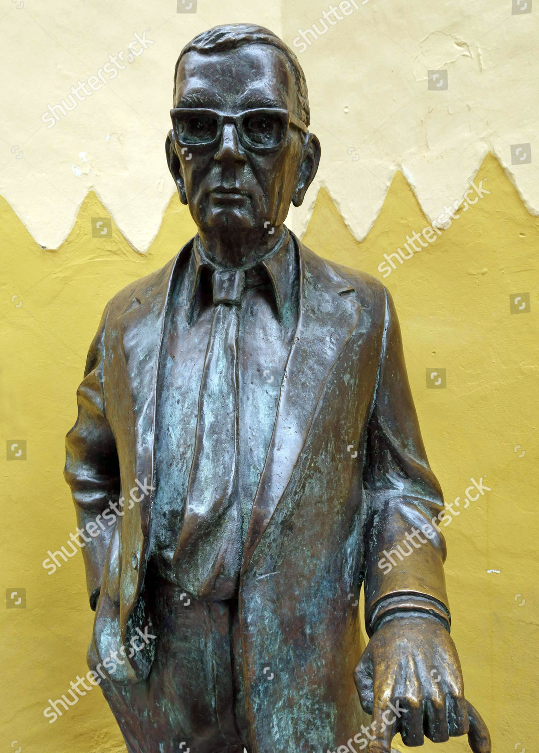 Statue Spanish Writer Composer Nestor Alamo Editorial Stock Photo ...