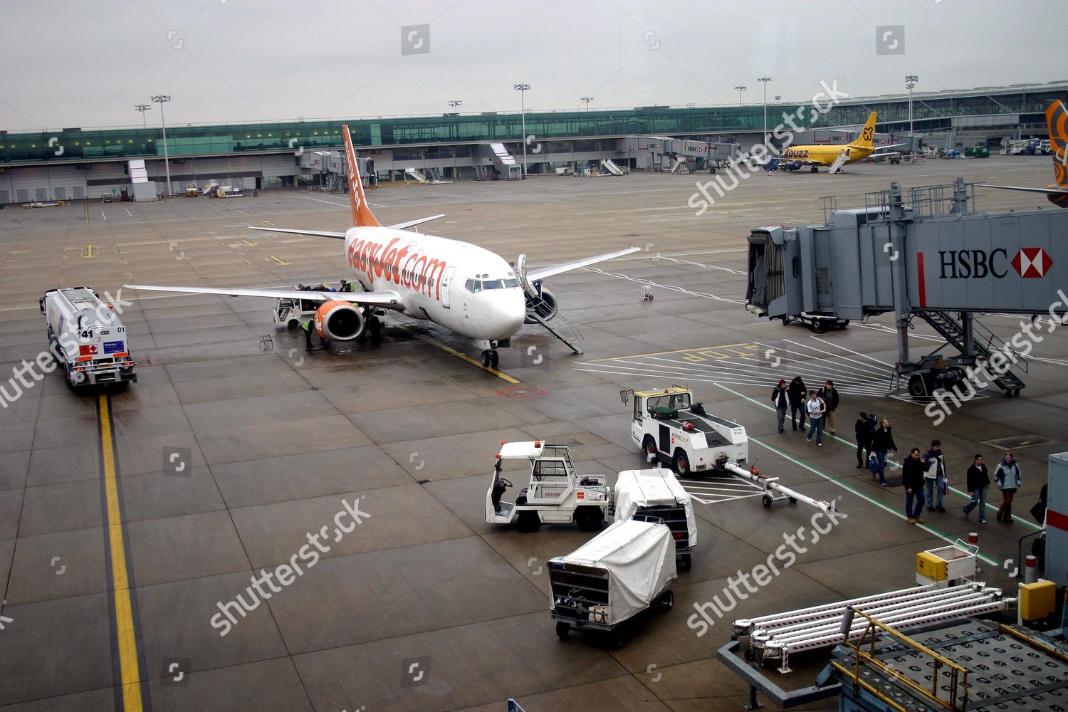 Easyjet Plane Stansted Airport Britain Editorial Stock Photo - Stock ...