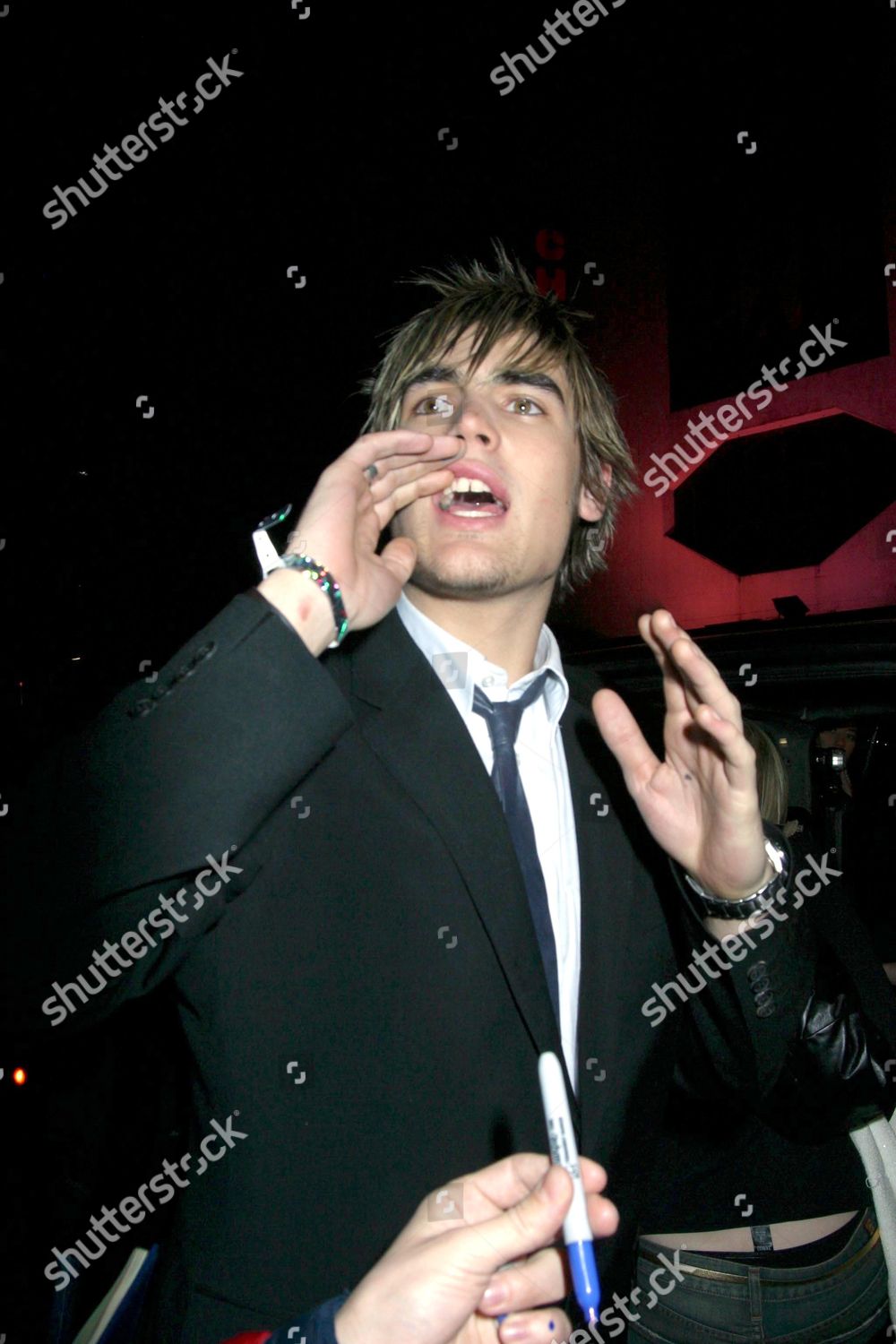 Charlie Simpson Adam Street Private Members Editorial Stock Photo ...
