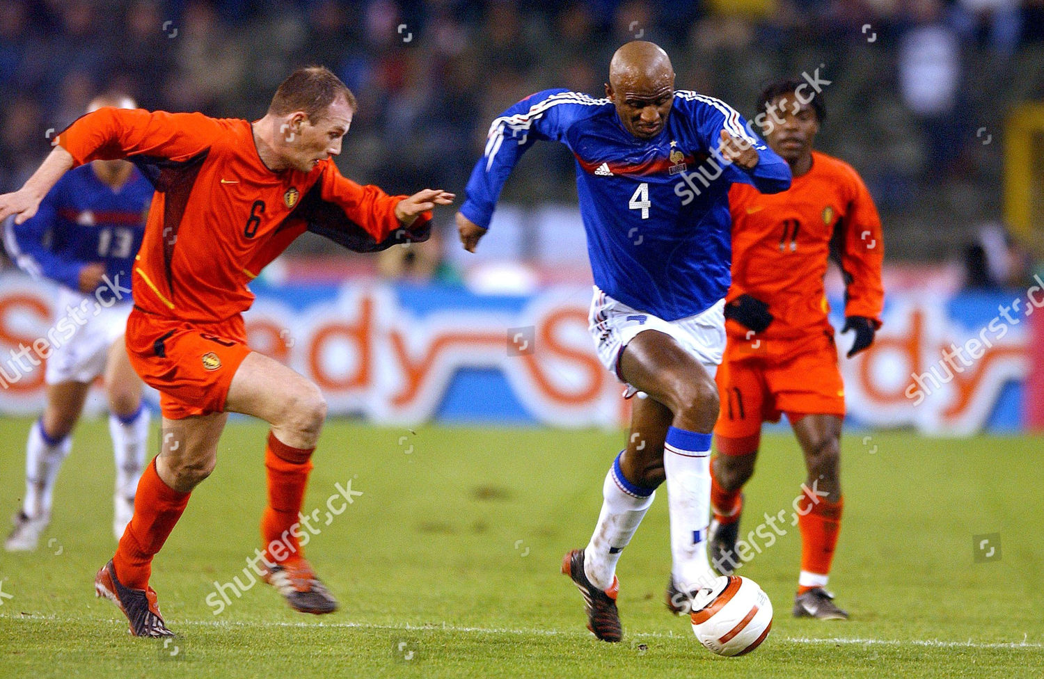 Patrick Vieira Philippe Clement Editorial Stock Photo - Stock Image ...