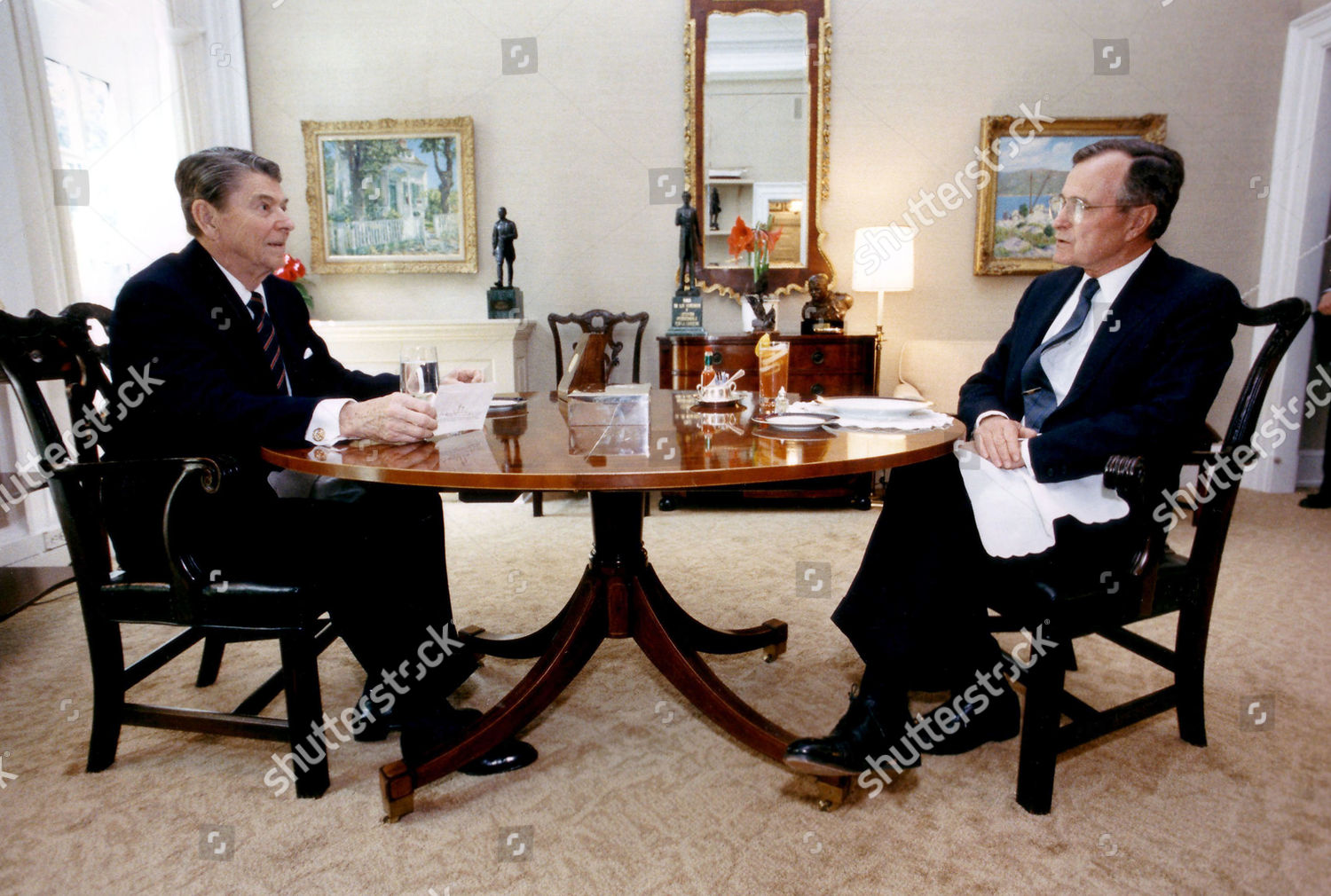 President Ronald Reagan Vice President George Editorial Stock Photo ... President Ronald Reagan Vice President George Editorial Stock Photo ...