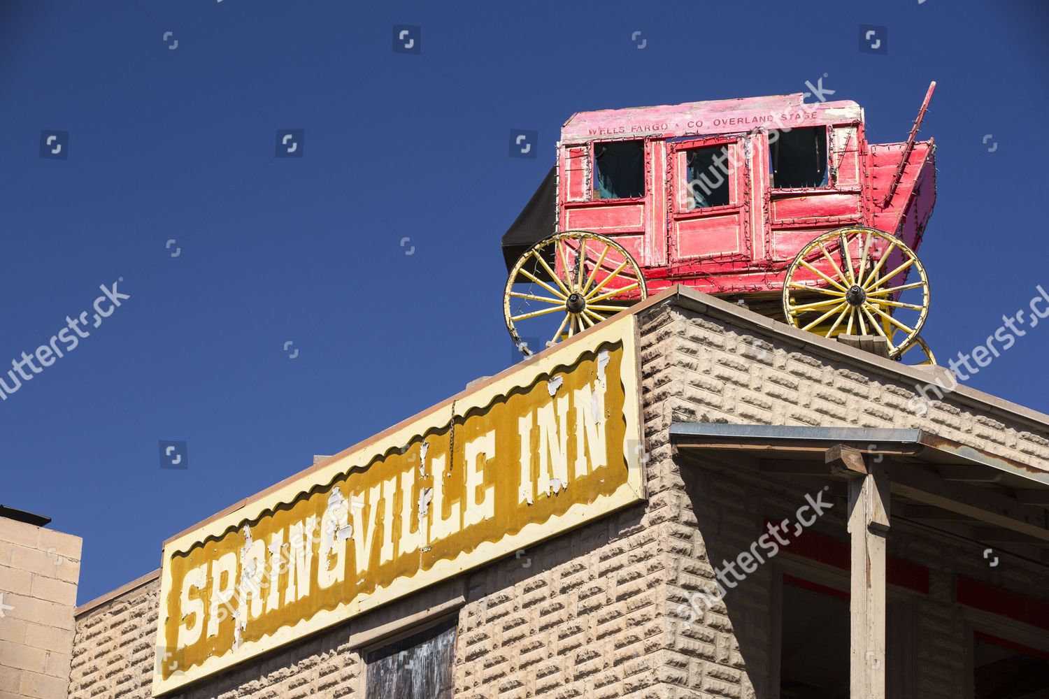 Old Wells Fargo Mail Wagon On Editorial Stock Photo - Stock Image ...