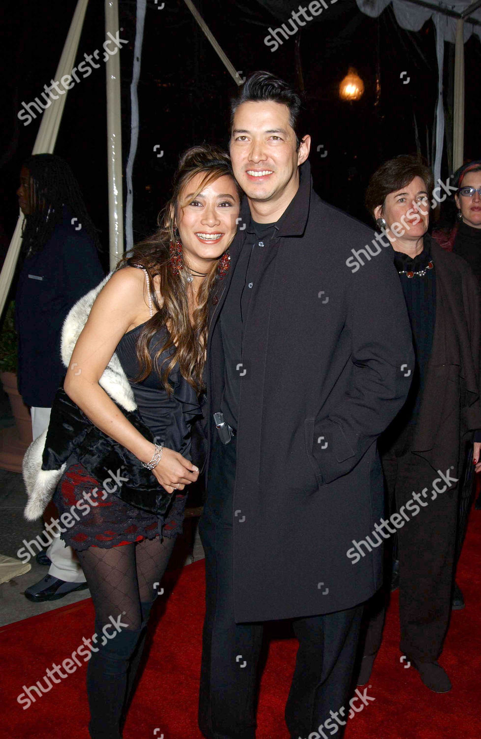 Russell Wong Wife Cheong Leen Editorial Stock Photo - Stock Image ...