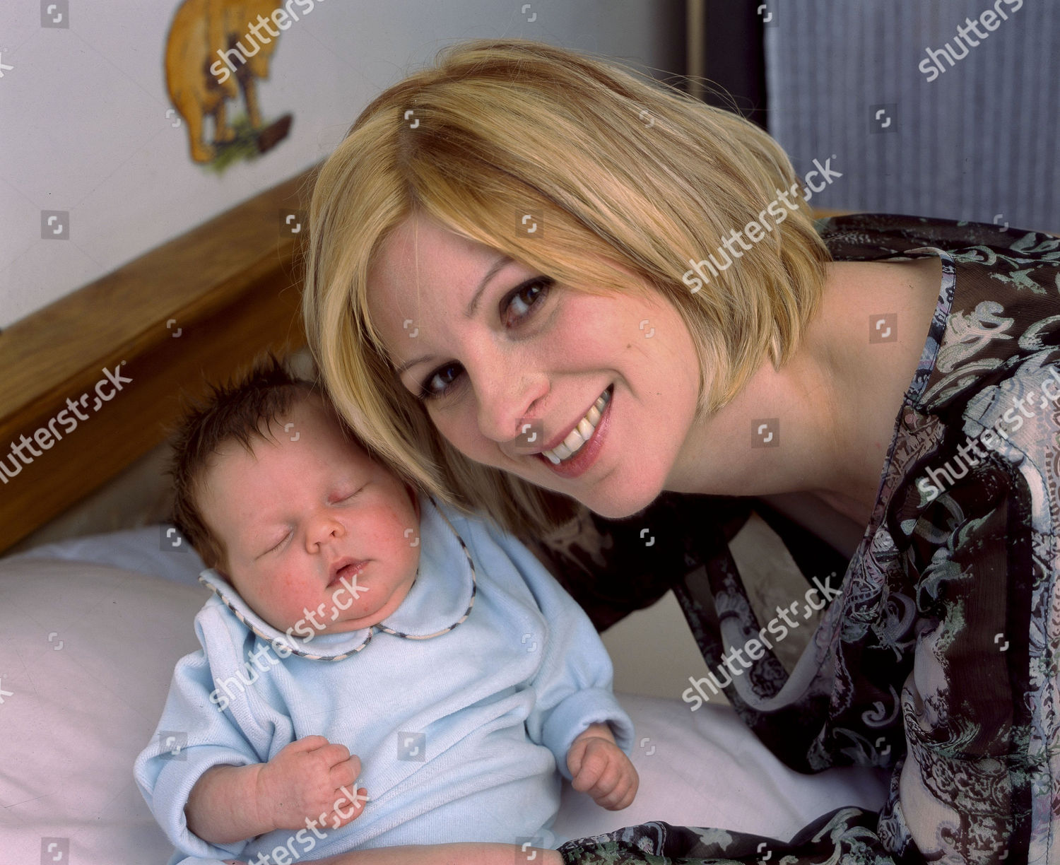 Lauren Booth Her Baby Daughter Alexandra Editorial Stock Photo - Stock ...