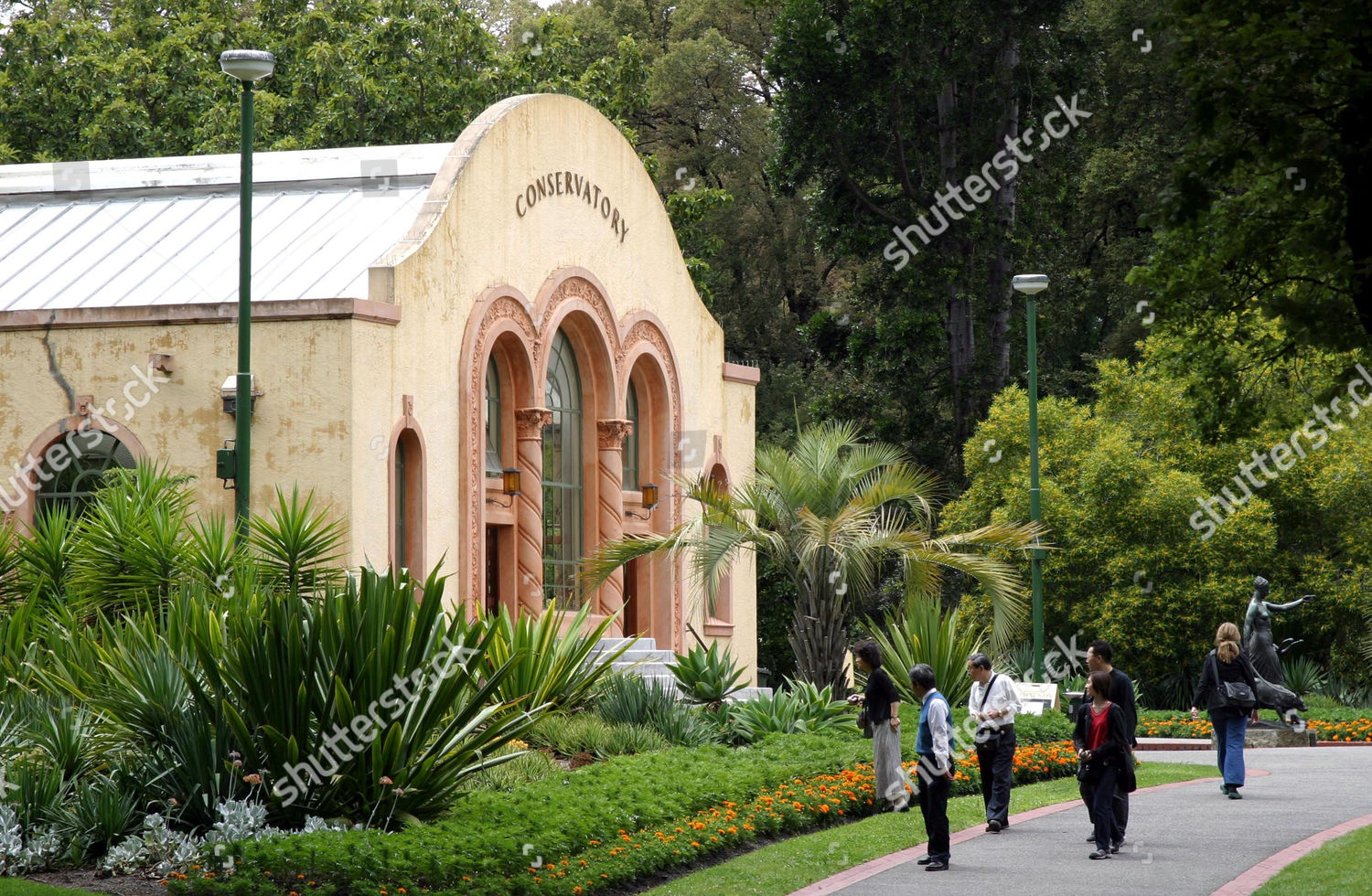 Botanical Gardens Fitzroy Garden Park Melbourne Editorial Stock Photo ...
