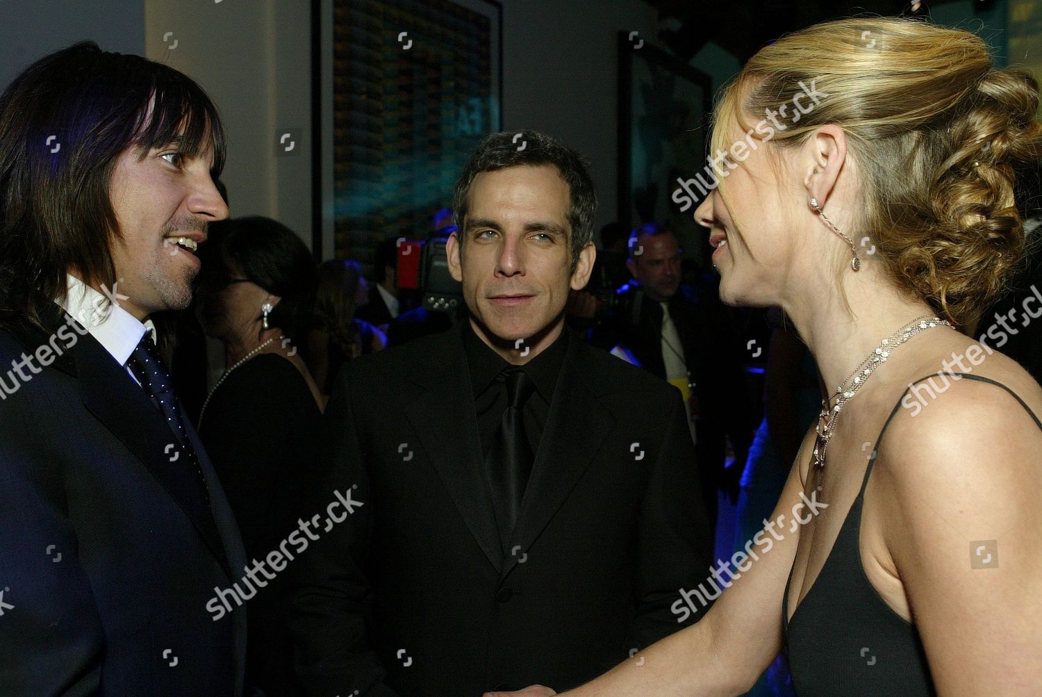 Anthony Kiedis Ben Stiller Christine Taylor Editorial Stock Photo ...