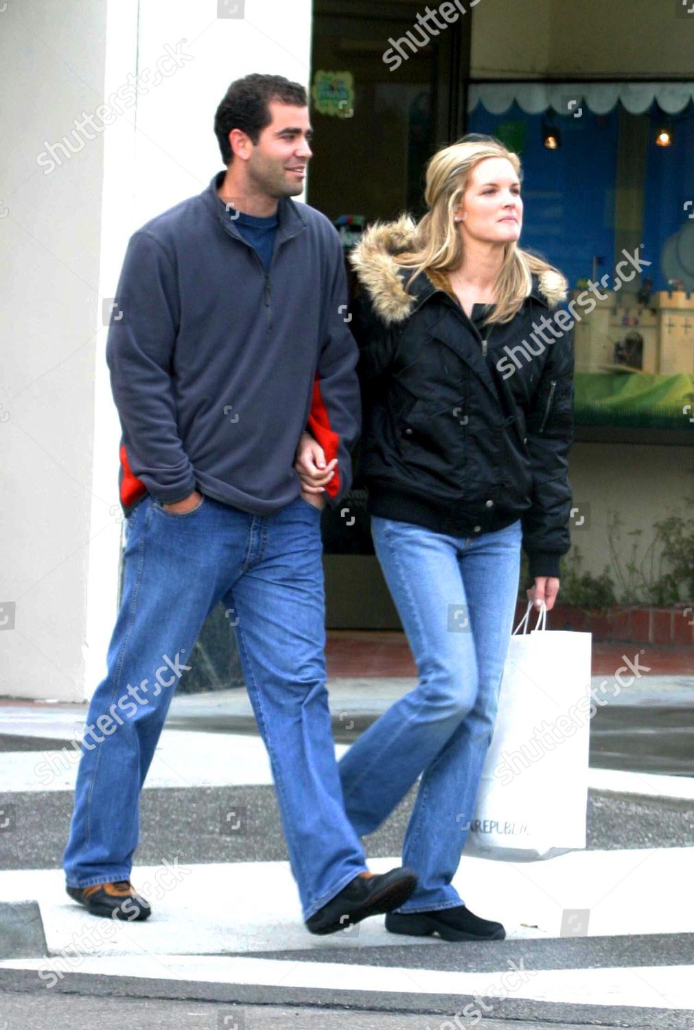 Pete Sampras Bridgette Wilson Editorial Stock Photo - Stock Image ...