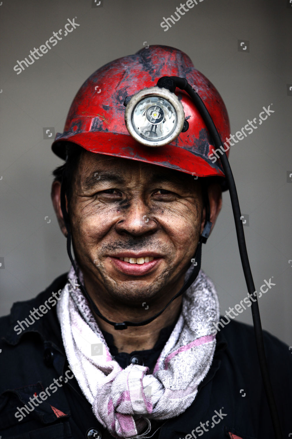Coal Miner Poses Portrait After His Editorial Stock Photo - Stock Image ...
