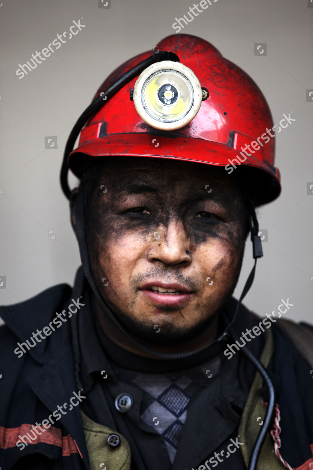 Coal Miner Poses Portrait After His Editorial Stock Photo - Stock Image ...