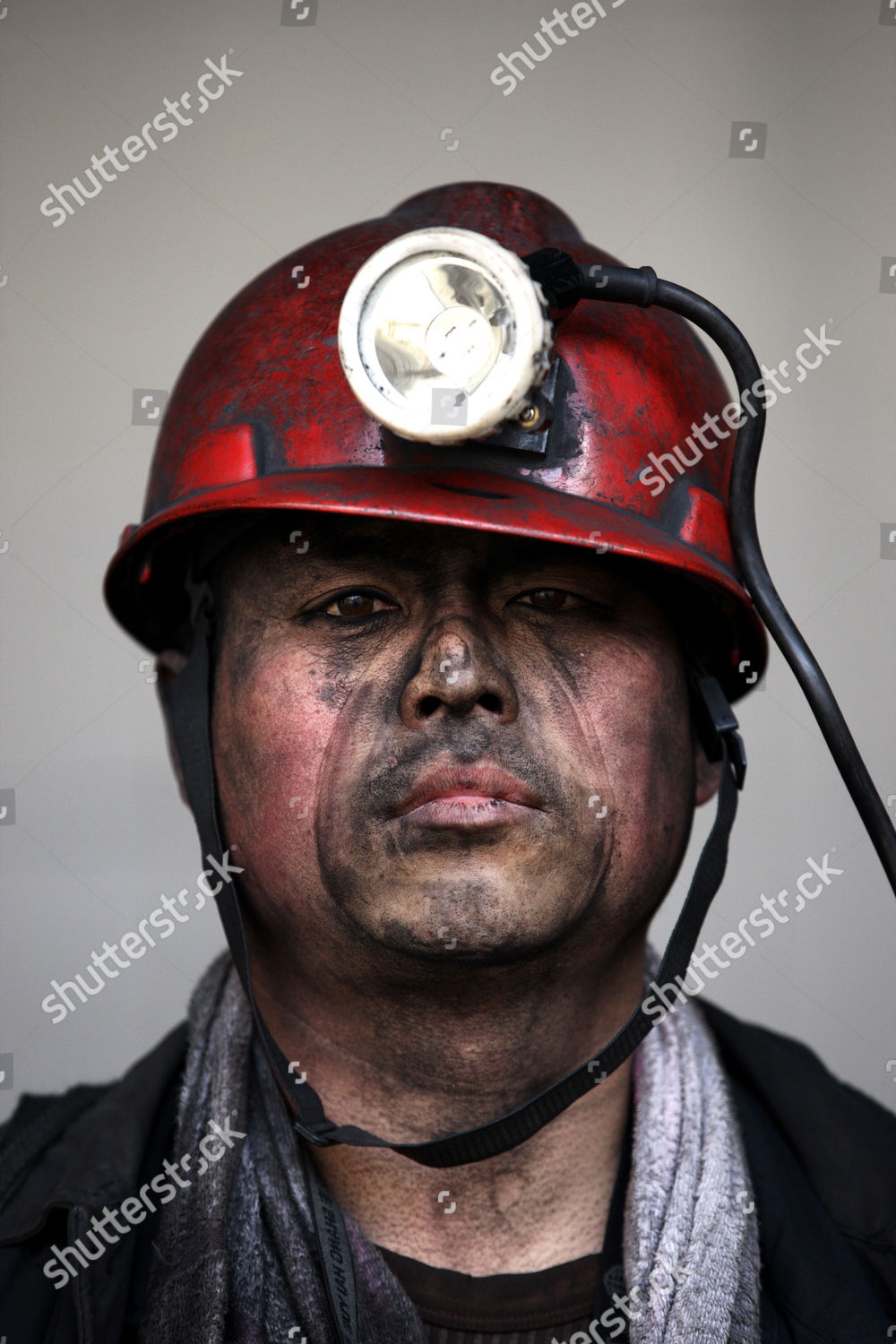 Coal Miner Poses Portrait After His Editorial Stock Photo - Stock Image ...