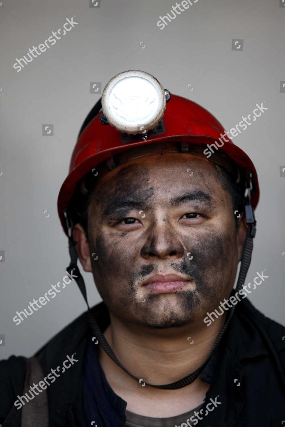 Coal Miner Poses Portrait After His Editorial Stock Photo - Stock Image ...