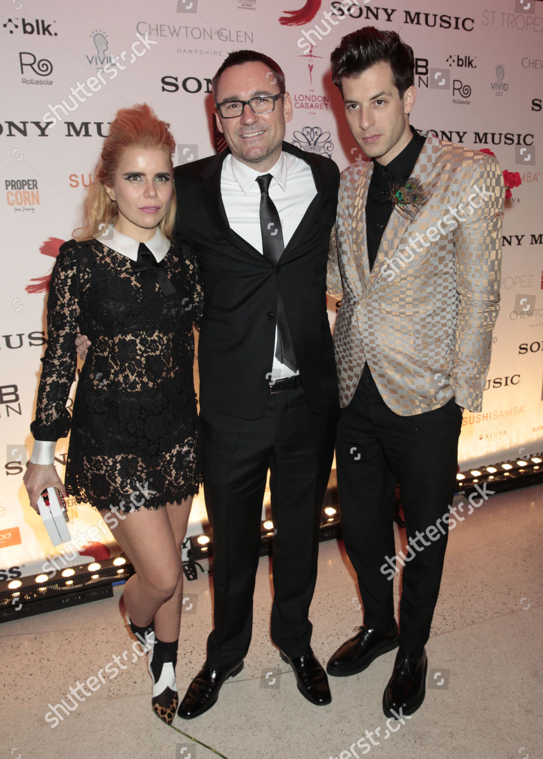 Paloma Faith Jason Iley Mark Ronson Editorial Stock Photo - Stock Image ...
