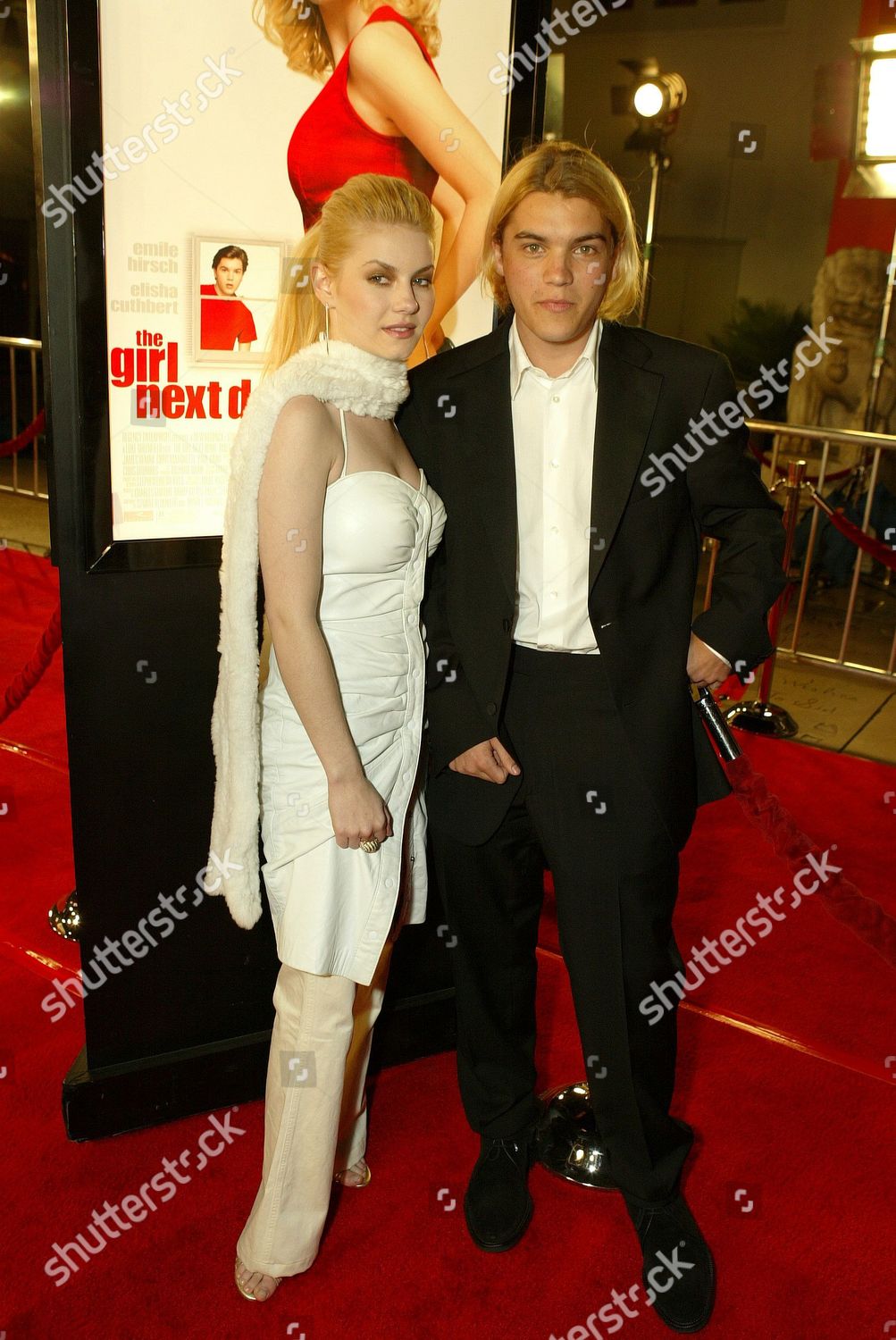 Elisha Cuthbert Emile Hirsch Editorial Stock Photo - Stock Image ...