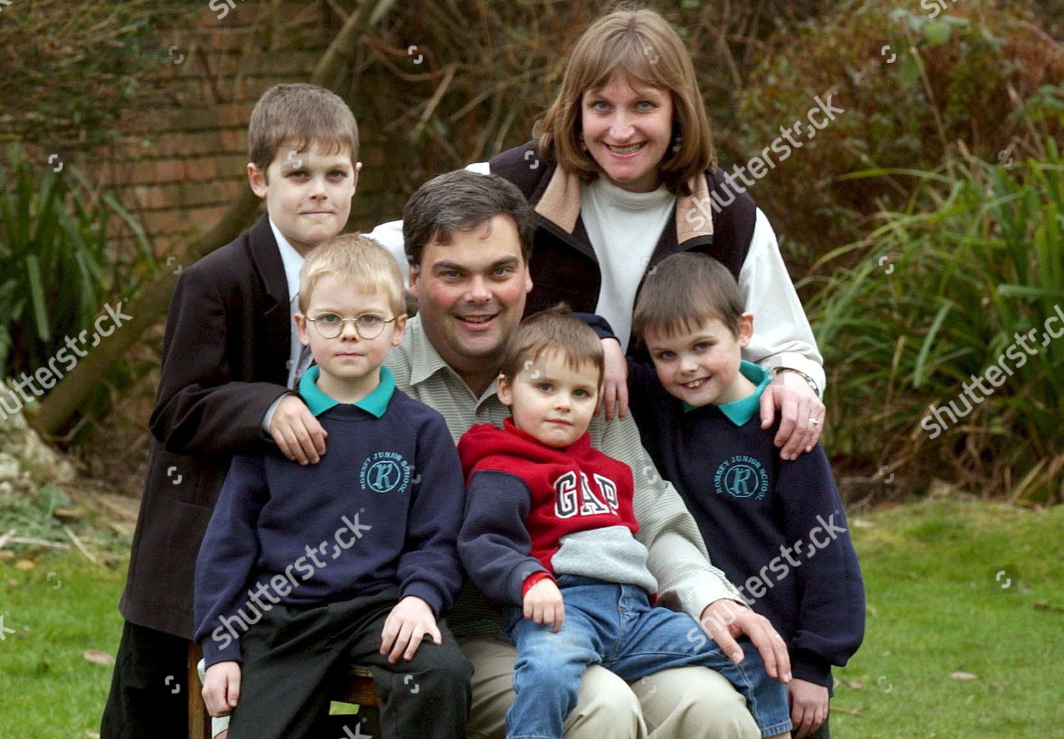 Allison David Hartley Their Children Joshua Editorial Stock Photo ...