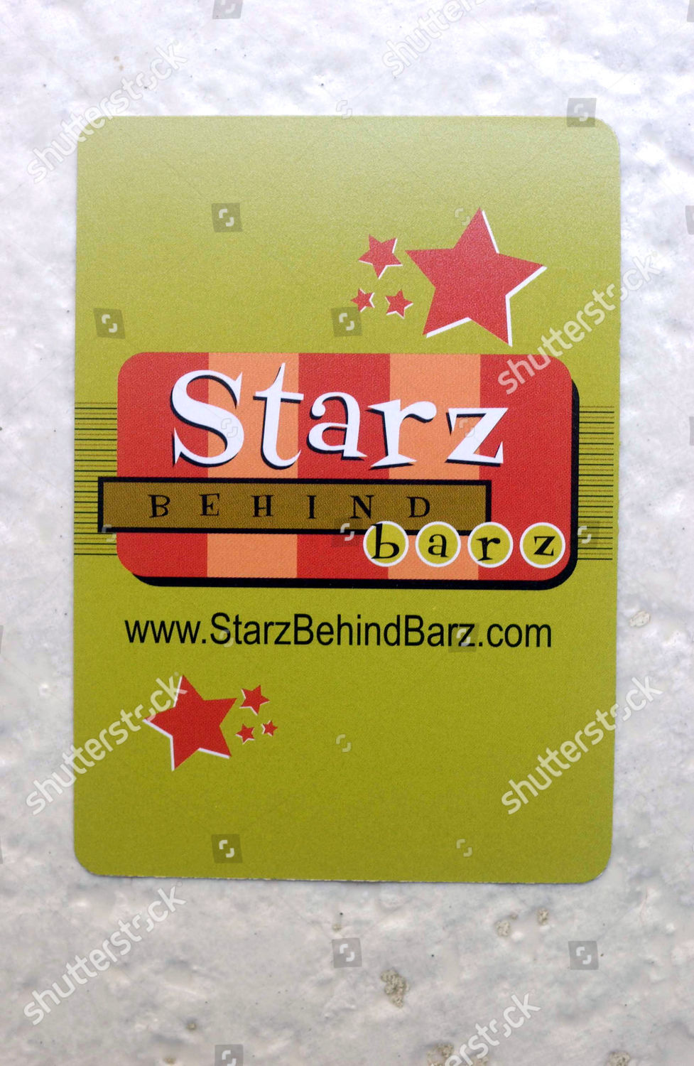 Starz Behind Barz Playing Cards Editorial Stock Photo - Stock Image | Shutterstock