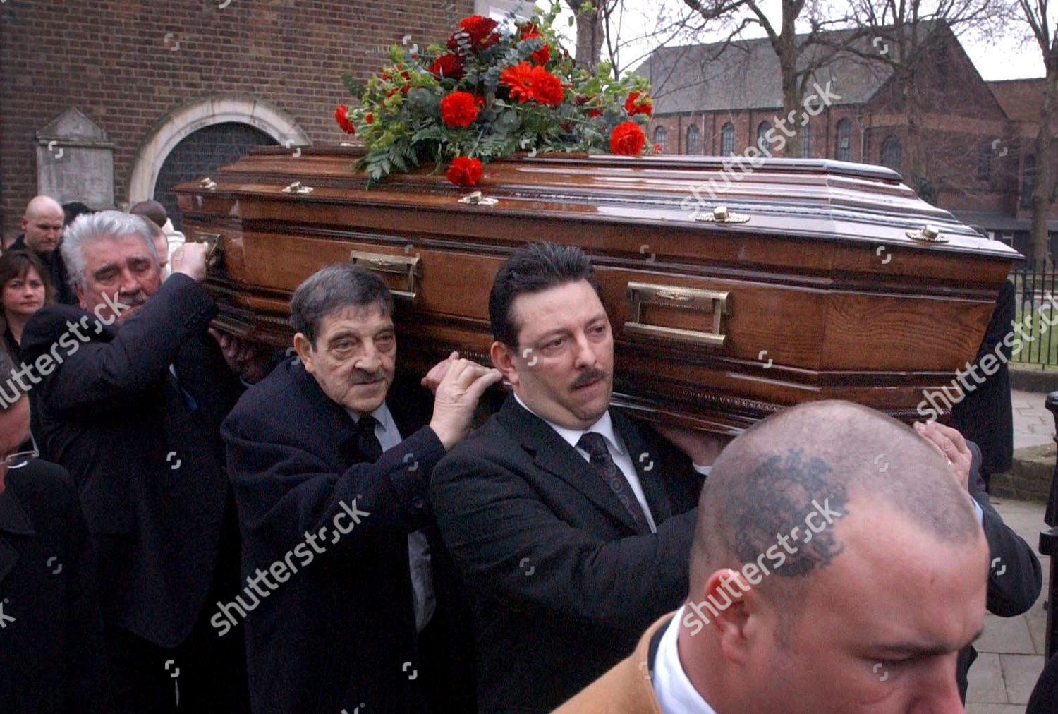 Tony Lambrianou Funeral Editorial Stock Photo - Stock Image | Shutterstock