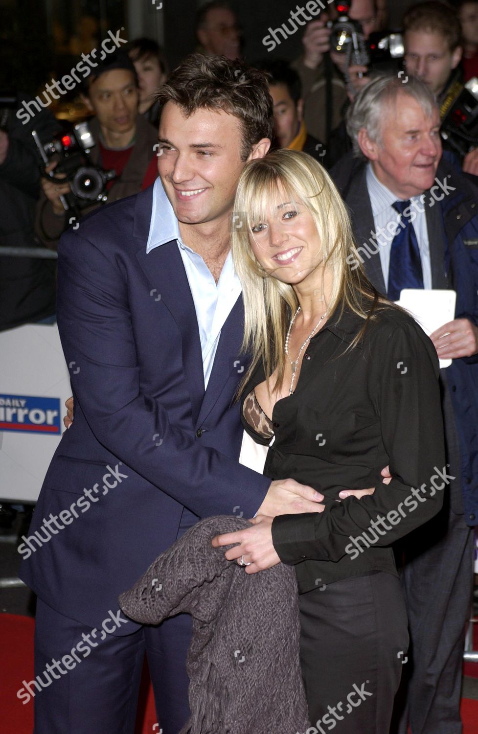 Jonathan Wilkes Wife Nikki Wheeler Editorial Stock Photo - Stock Image ...
