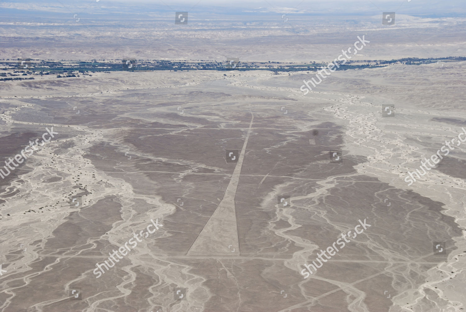 Trapezoid Nazca Lines Nasca Geoglyphs Unesco Editorial Stock Photo ...