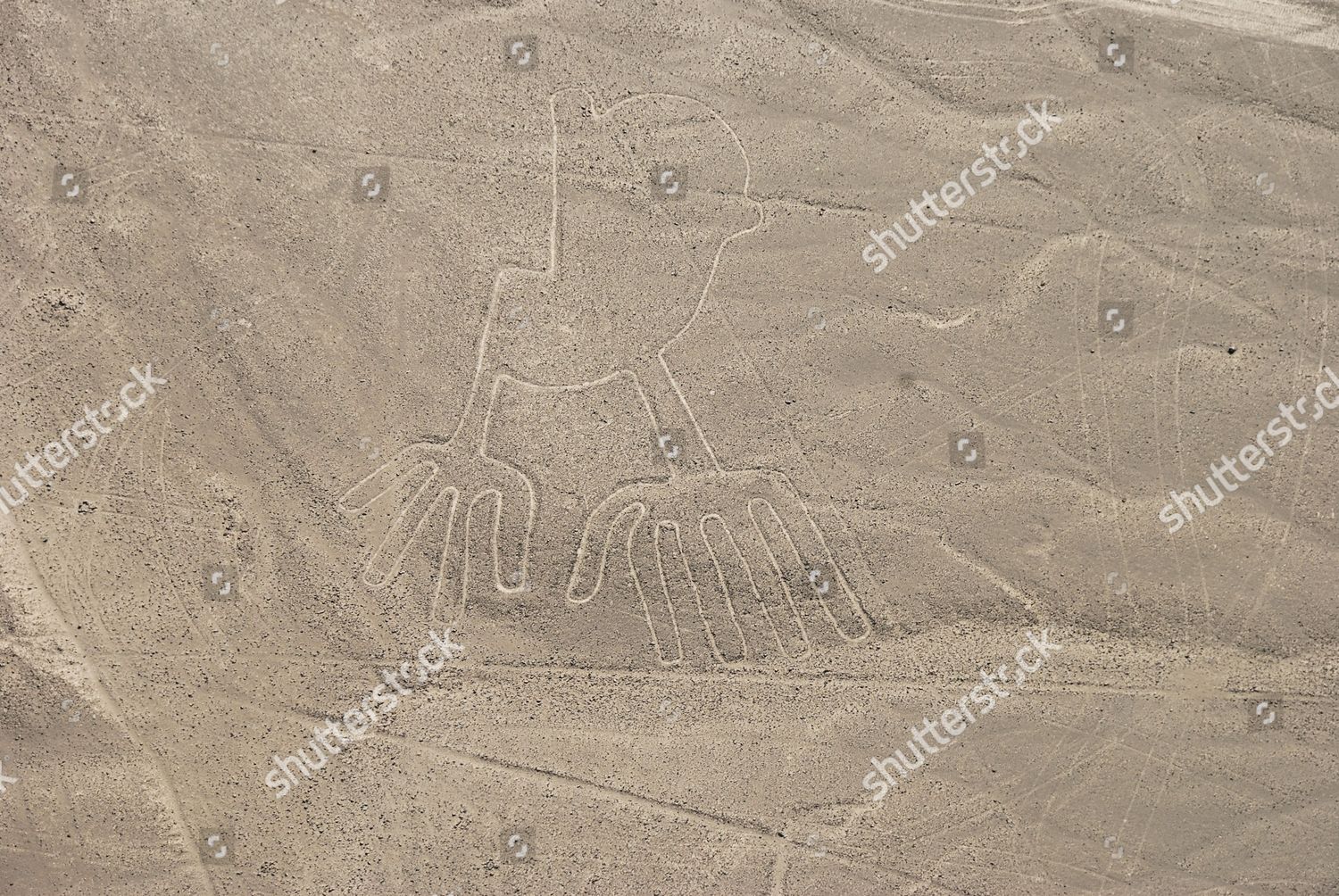 Hands Nazca Lines Nasca Geoglyphs Unesco Editorial Stock Photo - Stock ...