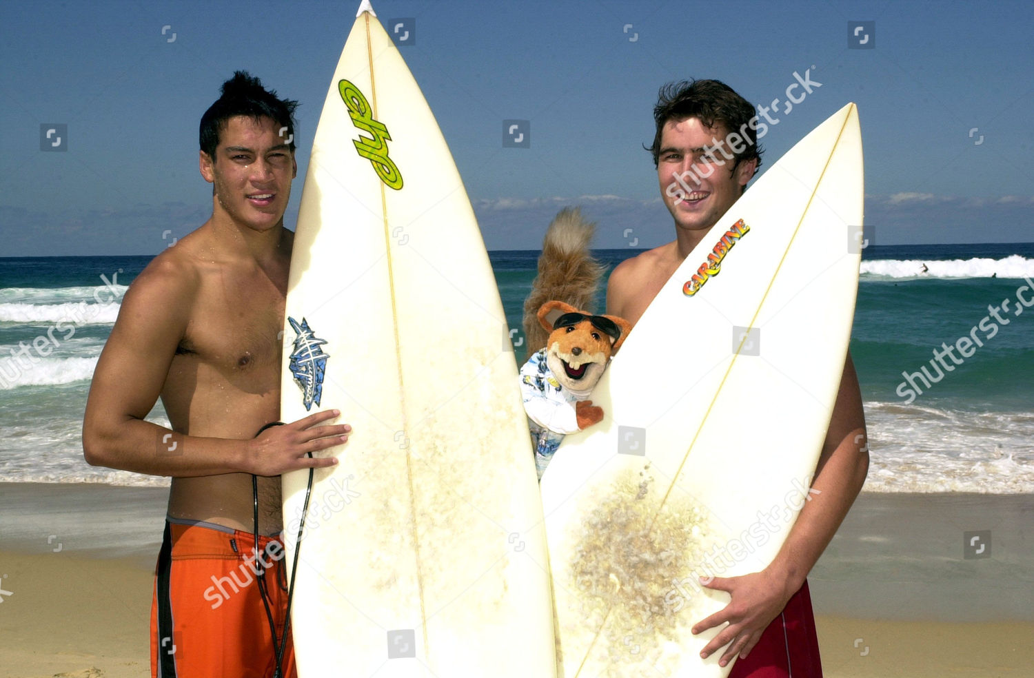 Basil Bush Local Surfers Toby Duncan Editorial Stock Photo - Stock ...