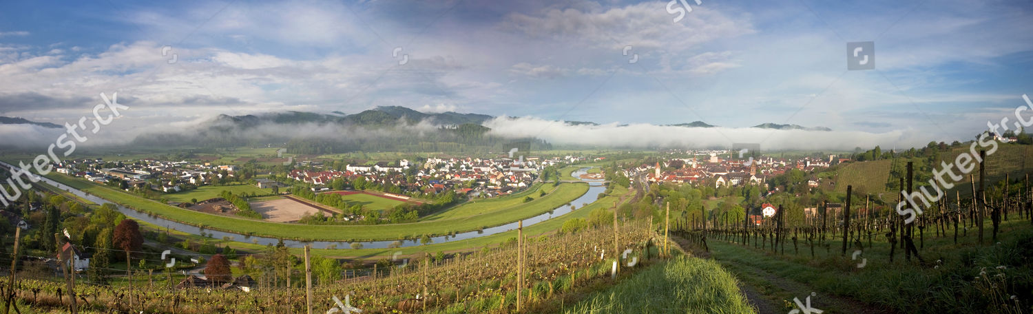 Kinzigtal Valley Kinzig River Gengenbach Black Editorial Stock Photo ...
