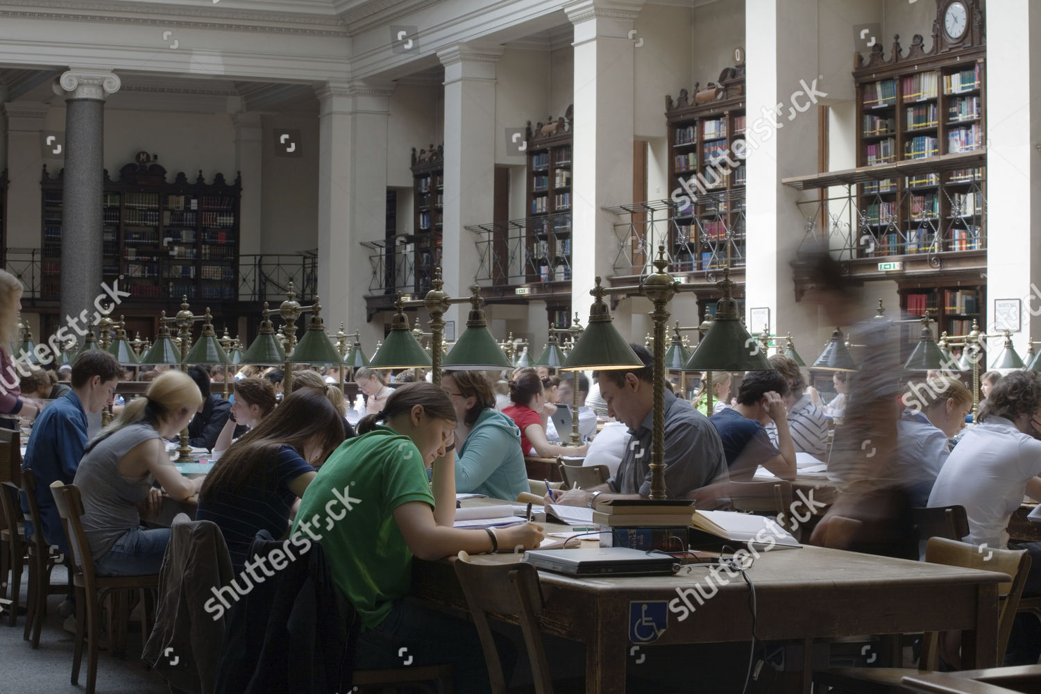Great Reading Room Library University Vienna Editorial Stock Photo ...