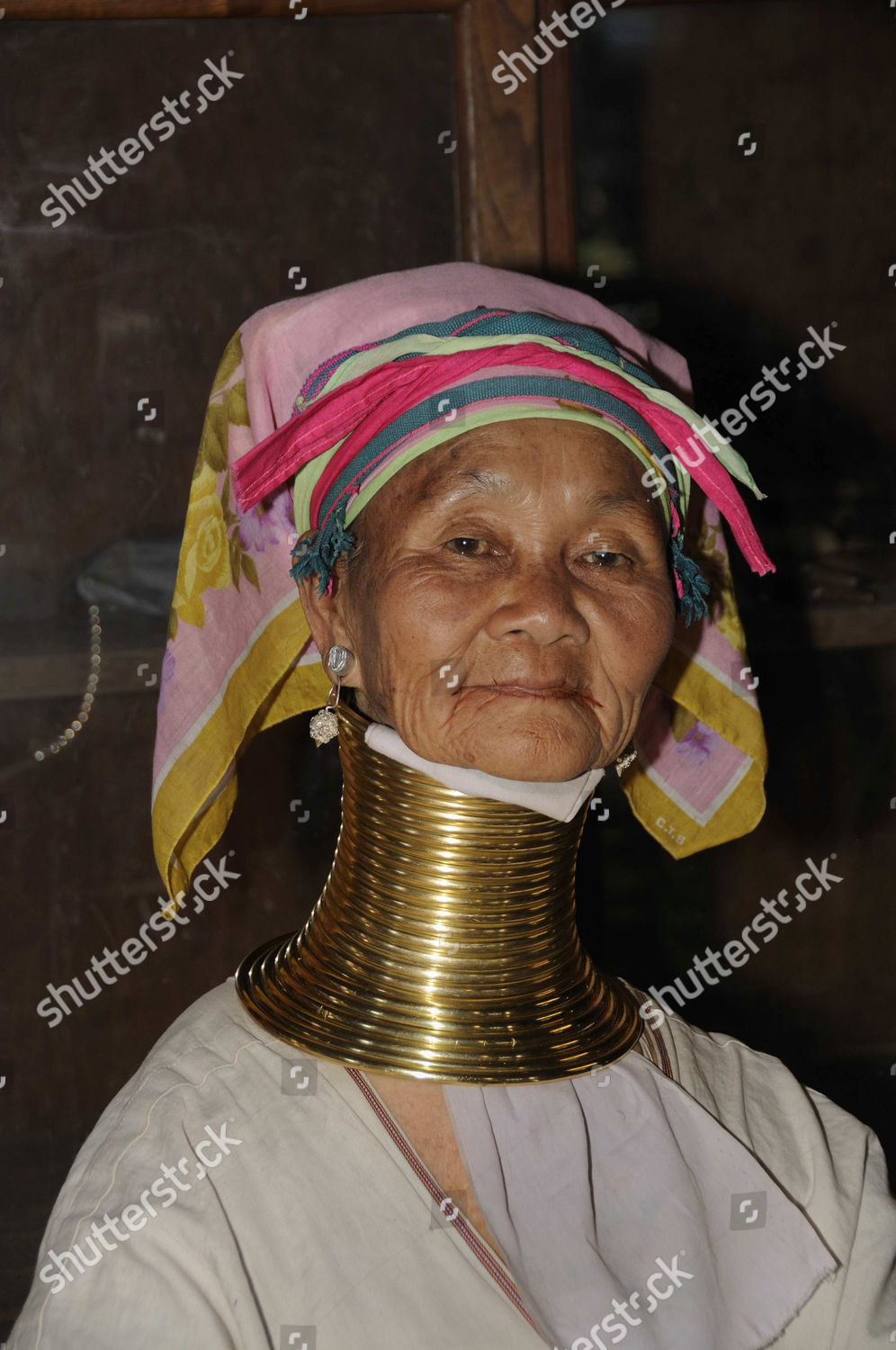 Socalled Giraffeneck Snakeneck Woman Tribe Padaung Editorial Stock ...