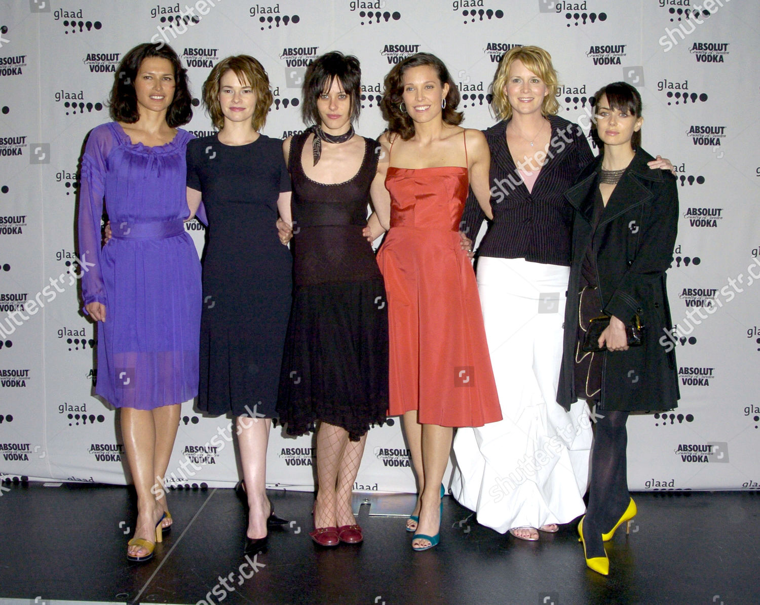 Karina Lombard Leisha Hailey Katherine Moennig Editorial Stock Photo ...
