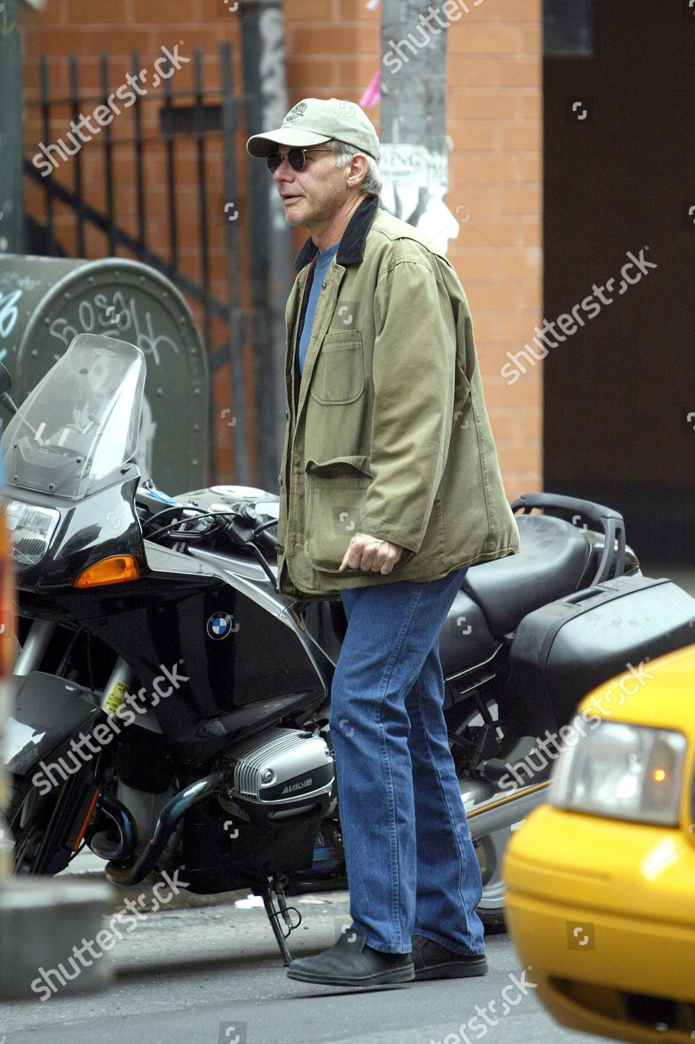 Harrison Ford Loading His Motorcycle Onto Editorial Stock Photo - Stock ...
