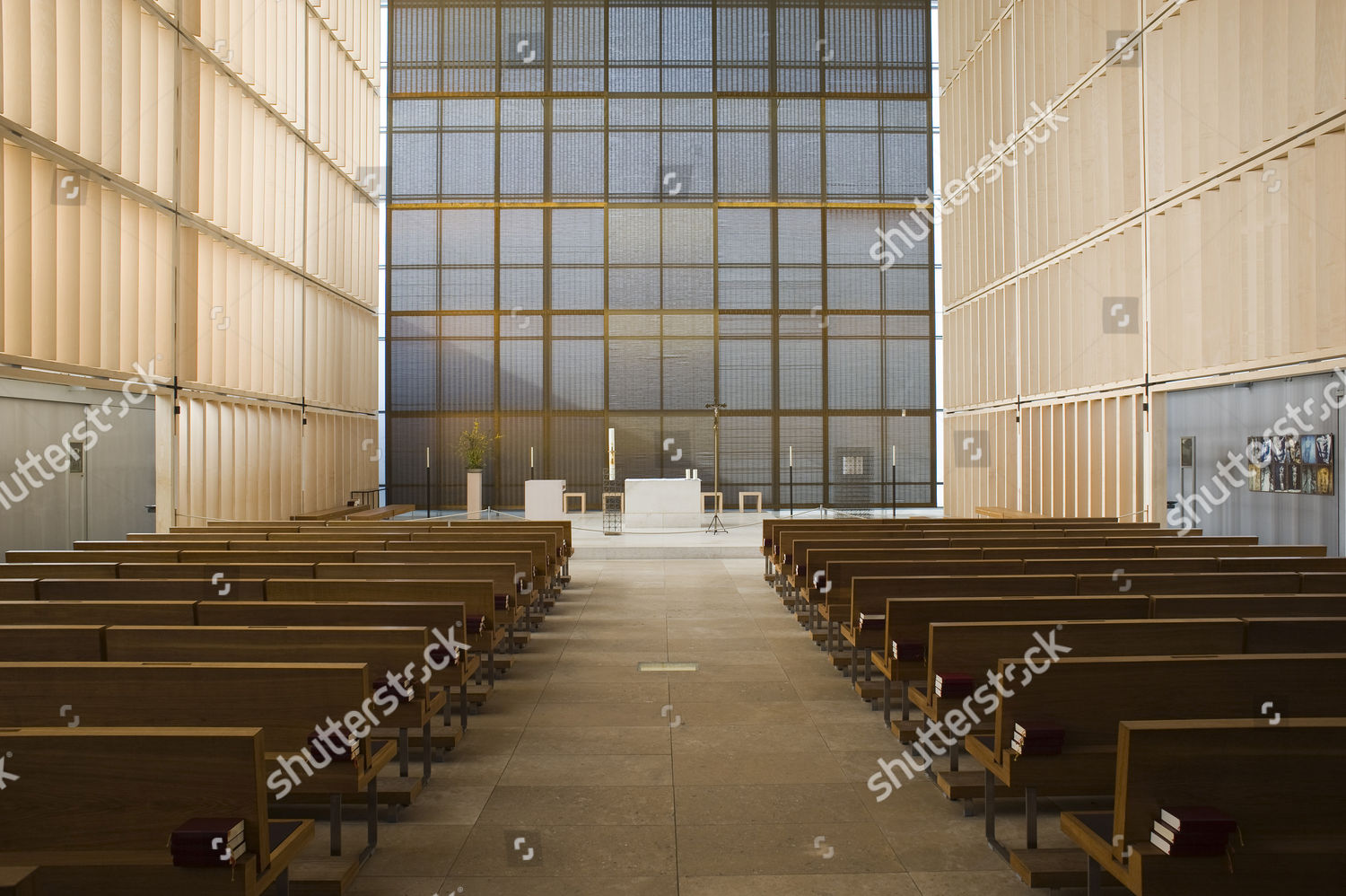 Nave Church Sacred Heart Jesu Modern Editorial Stock Photo - Stock ...