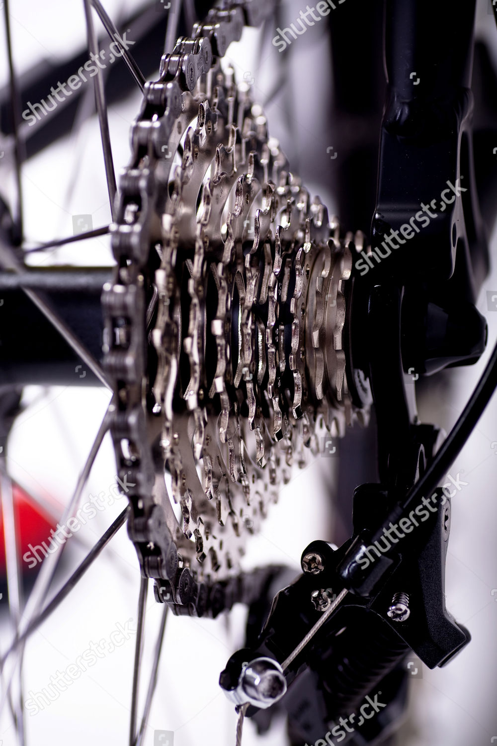 Rear Axle Mountain Bike Hydraulic Brake Editorial Stock Photo - Stock ...