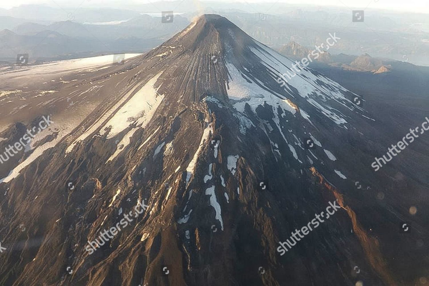 Villarrica Volcano After Eruption Editorial Stock Photo - Stock Image ...