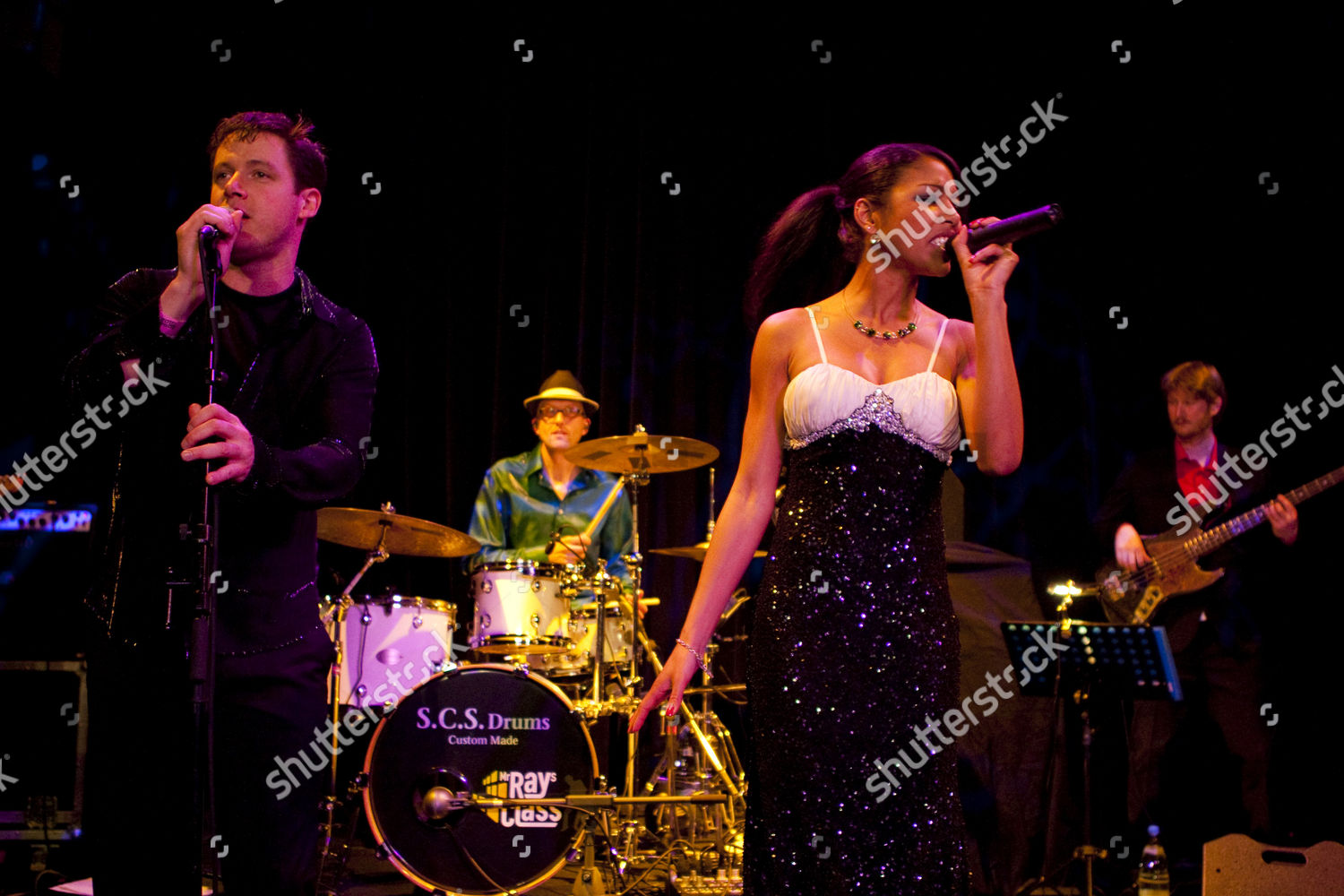 Singers Kent Stetler Jizelle Swiss Band Editorial Stock Photo - Stock ...
