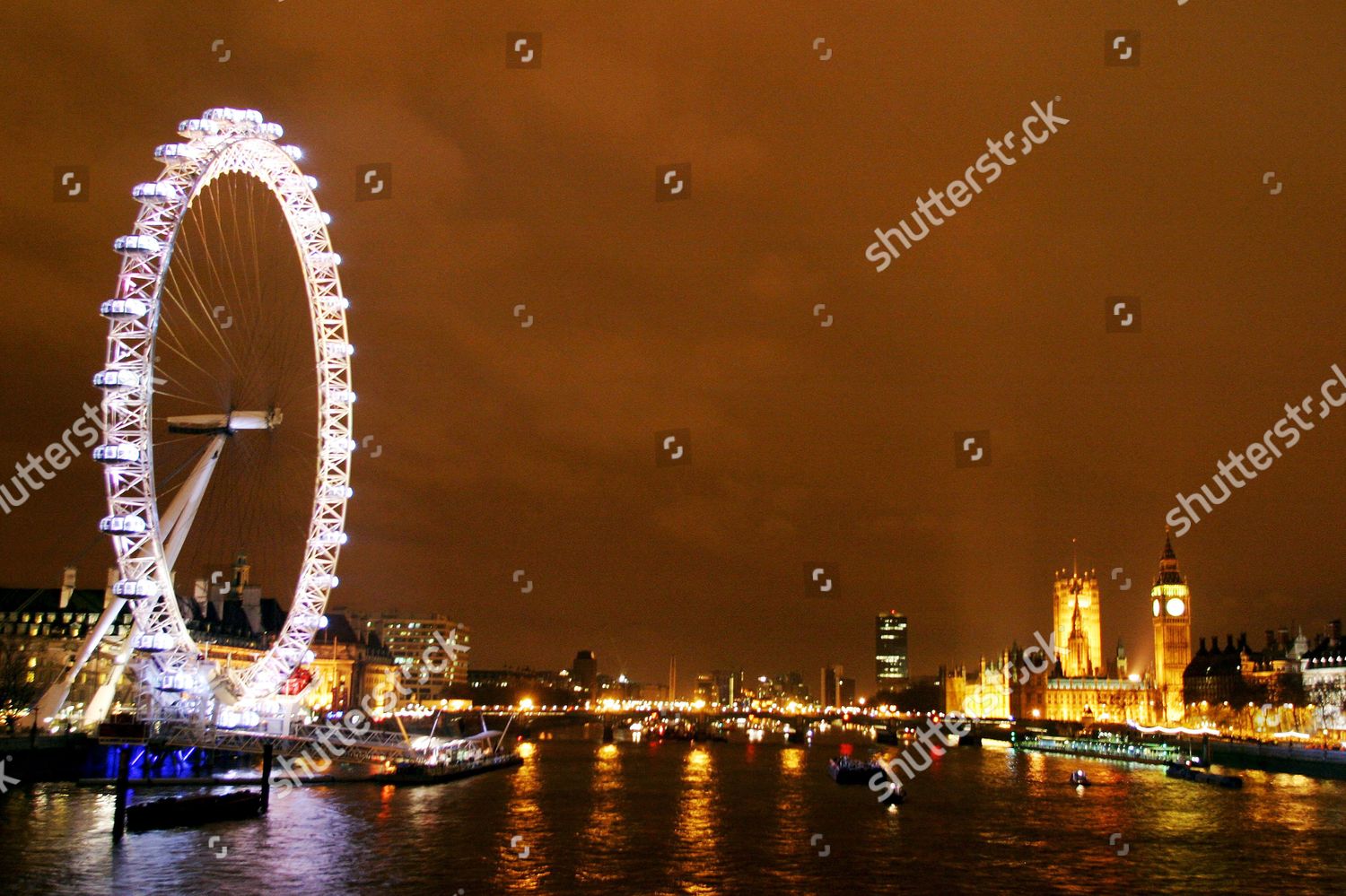 London Eye Britain Editorial Stock Photo - Stock Image | Shutterstock