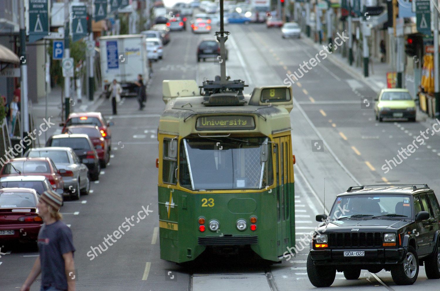Tram Lines Toorak Road Editorial Stock Photo - Stock Image | Shutterstock